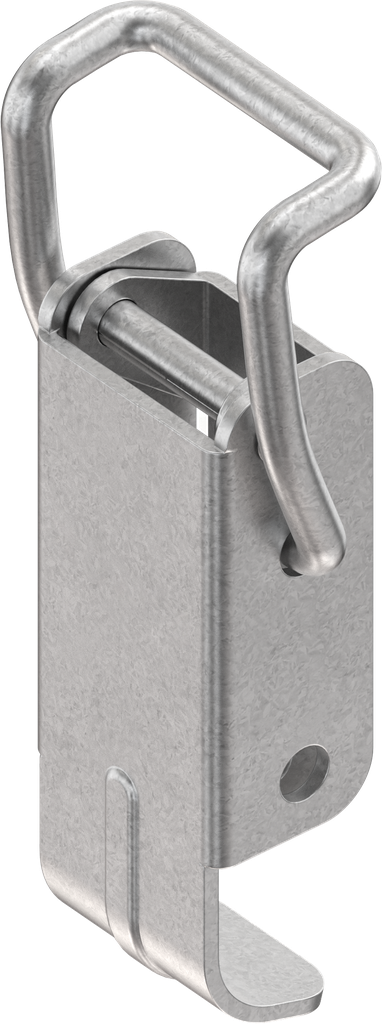 Toggle latch with wire toggle latch without padlock facility, drilled ...